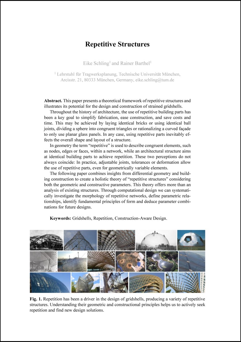 Repetitive Structures – DMS Berlin | Eike Schling