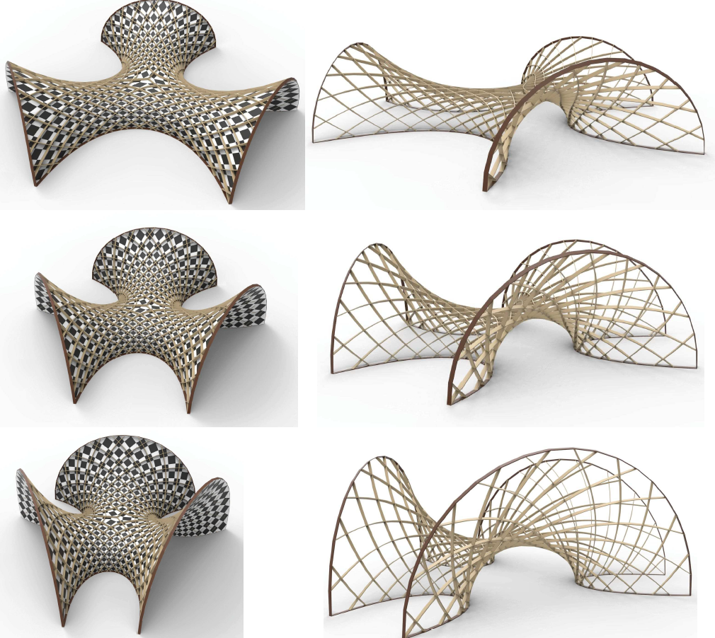 Computational Design and Optimisation of Quad Meshes Based on Diagonal ...